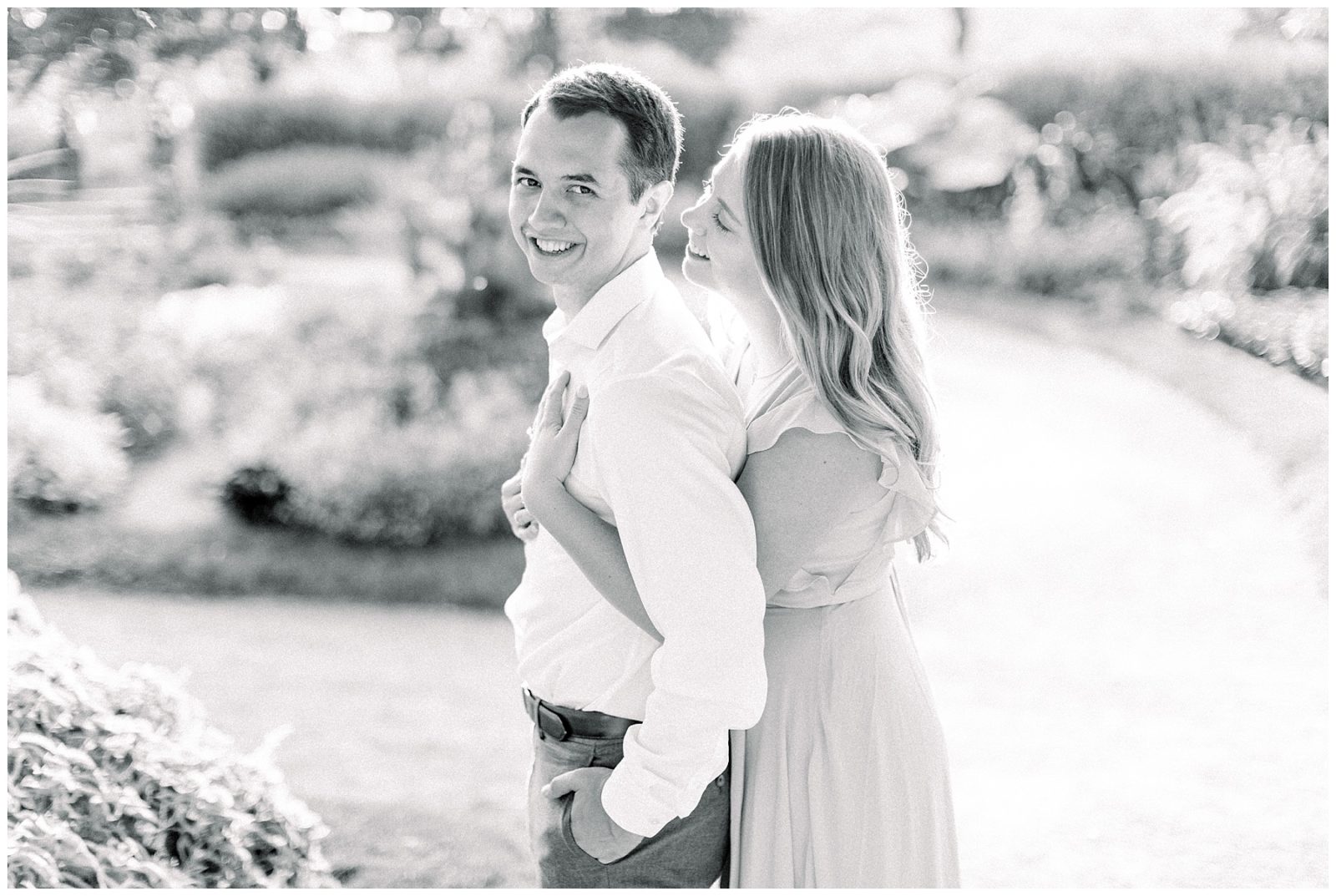 A Dreamy Formal Gardens Engagement | Kate + Daniel - christielizabeth.com